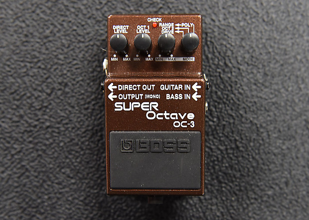 Boss OC-3 Super Octave | Reverb