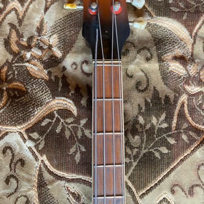 Lviv Lvov Semi Acoustic Bass 1971-1986 Tan Soviet USSR | Reverb