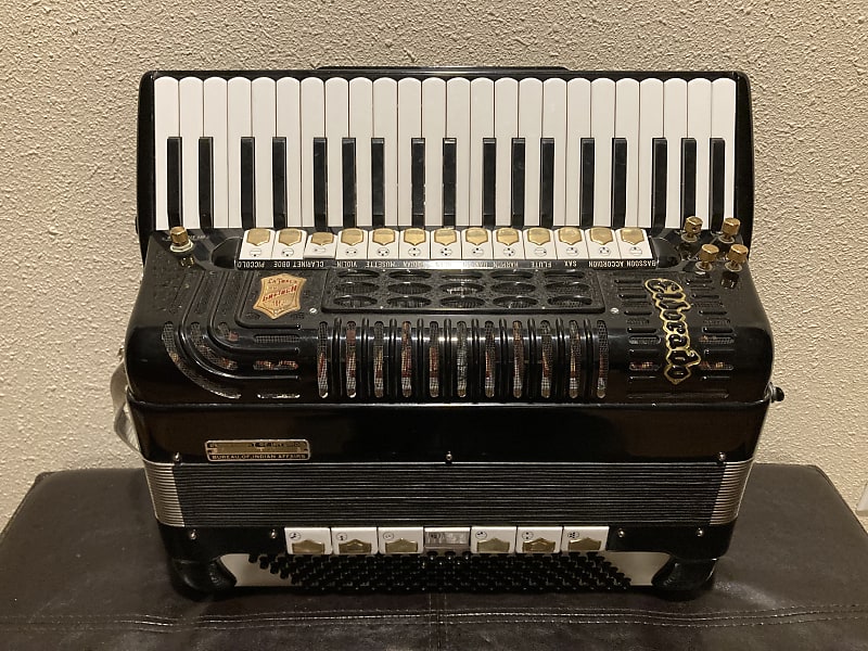 LaTosca Eldorado Accordion 60s Black | Reverb