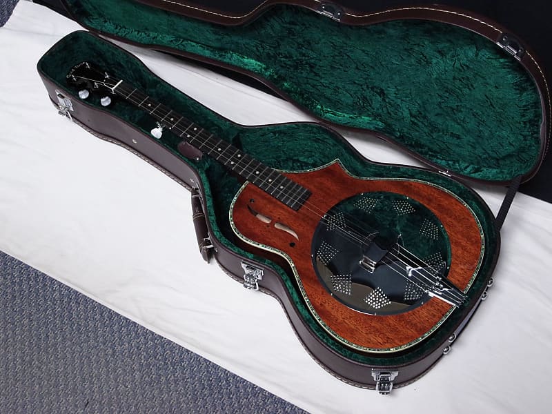 GOLD TONE Dojo acoustic 5-string Dobro BANJO new w/ CASE - | Reverb