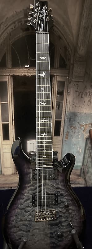 PRS Mark Holcomb 7-String 2002 - Quilted Holcomb Burst Free | Reverb