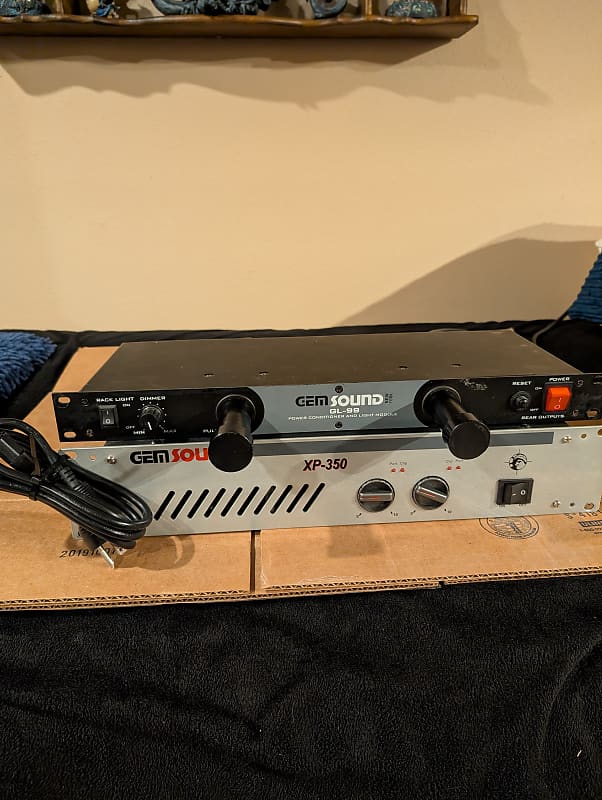 Gem Sound XP-350 2000s - Silver/black | Reverb