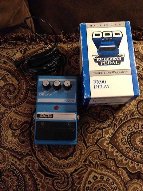 DOD FX-90 1980s/1990s Silver/Blue | Reverb