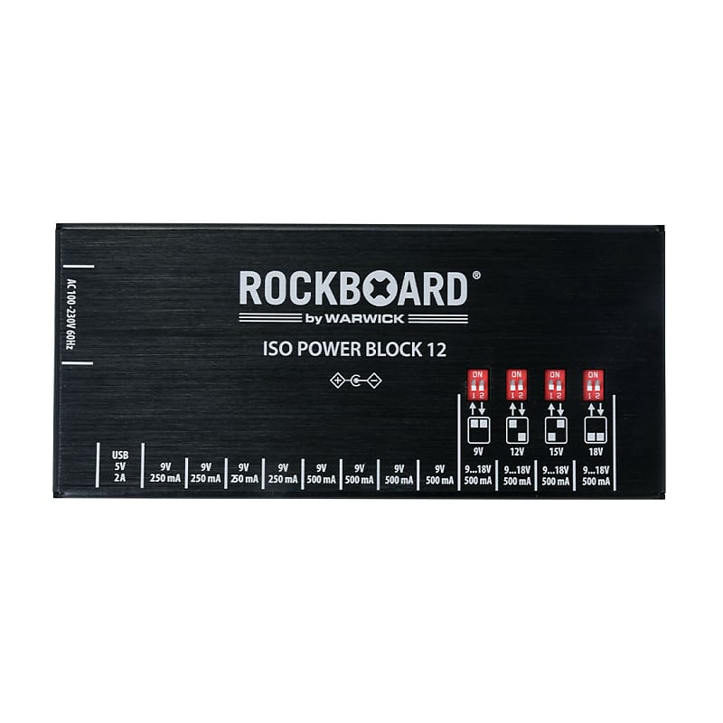 RockBoard ISO Power Block V12 IEC - Isolated Multi Power | Reverb