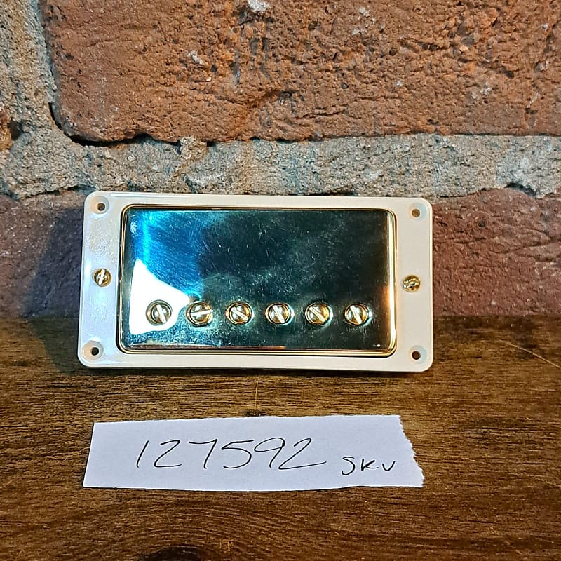 Gibson Custom Shop CustomBucker PAF Pickup (2020s -Gold w | Reverb