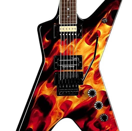 Dean ML Body Dime-O-Flame | Reverb