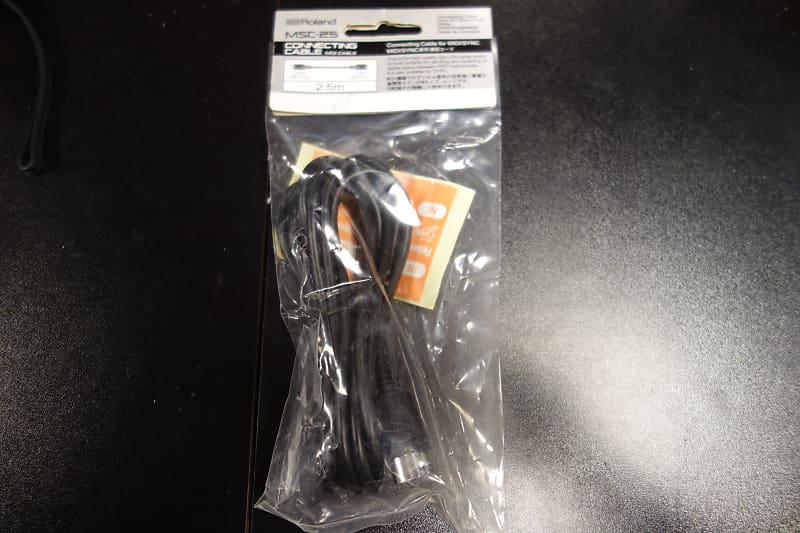 Roland MSC-25 Connection Cord Midi Cable 2,5 meter | Reverb