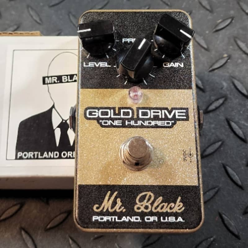 Mr. Black Gold Drive One Hundred EL-34 Style Overdrive | Reverb