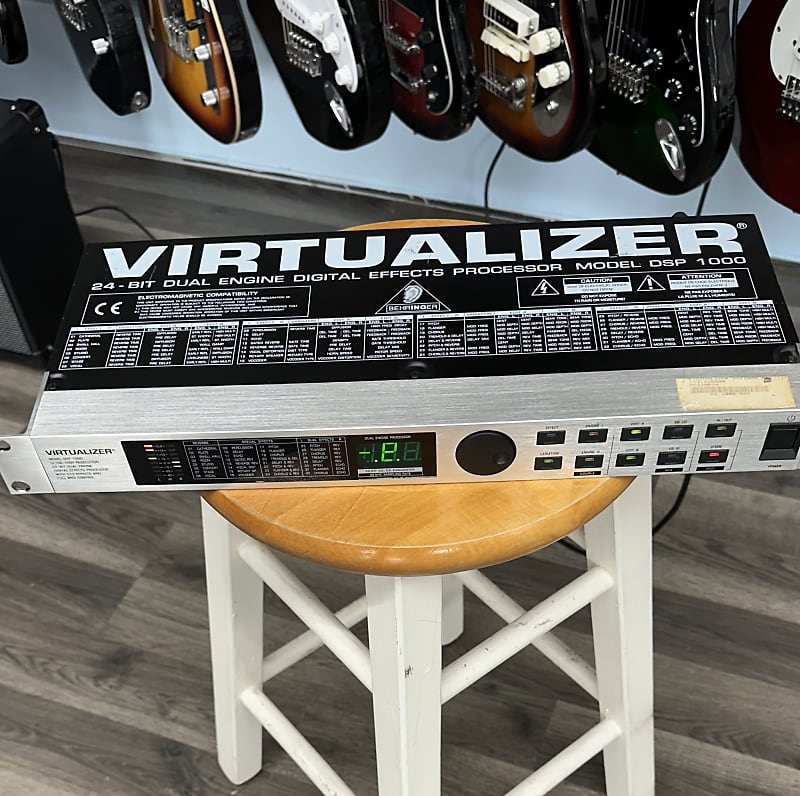 Behringer Virtualizer dsp 1000 2010s - Chrome | Reverb