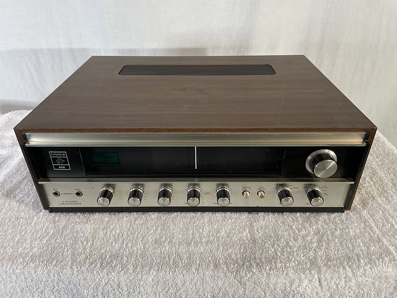 Vintage Fisher Quadrophonic Stereo Receiver, Model 474, 1970s | Reverb
