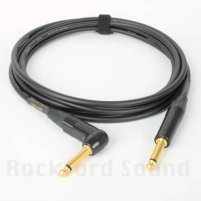 Canare GS-6 Guitar Cable | 18 FT | Right to Right Gold | Reverb