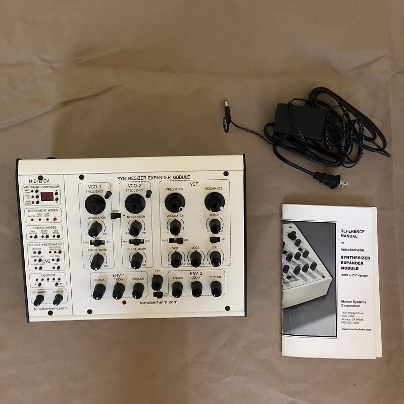 Oberheim SEM Synthesizer Expander Module Midi To CV Version | Reverb