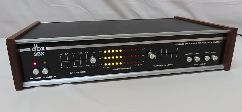 Vintage dbx 3BX - 3 Band Dynamic Range Expander | Reverb