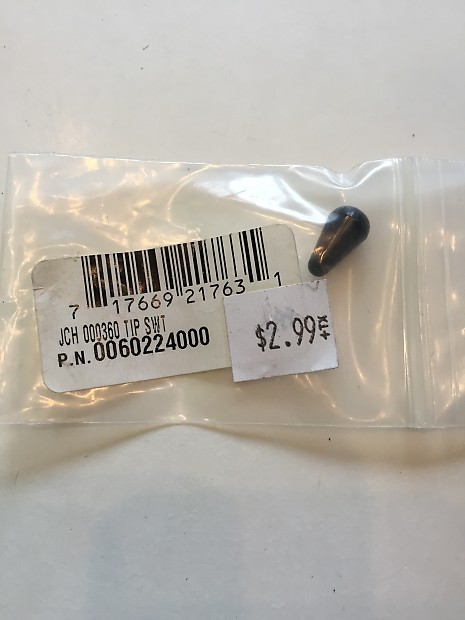 Original Jackson Switch Tip 0060224000 Black | Reverb