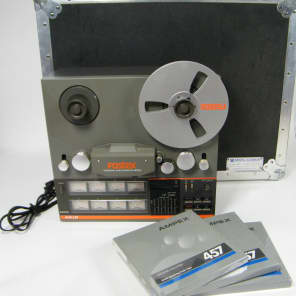 Fostex A8-LR 8 Track 1/4 Inch Tape Machine; 15 IPS w/ Snake, | Reverb