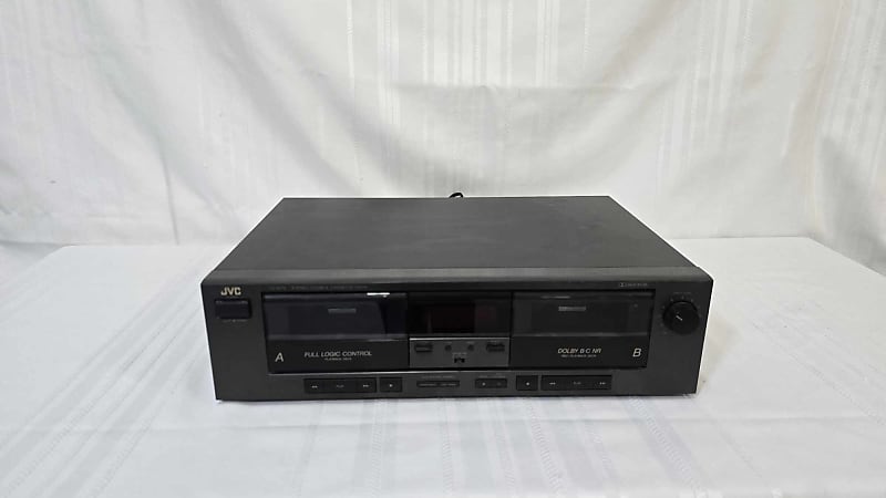 JVC TD-W75 Dual Cassette Player | Reverb