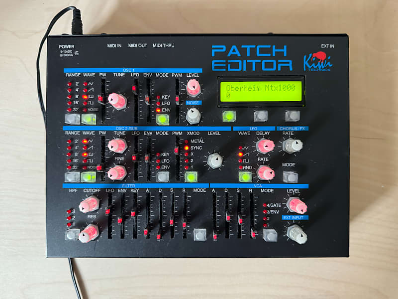 Kiwi Technics Patch Editor 2010s - Black | Reverb