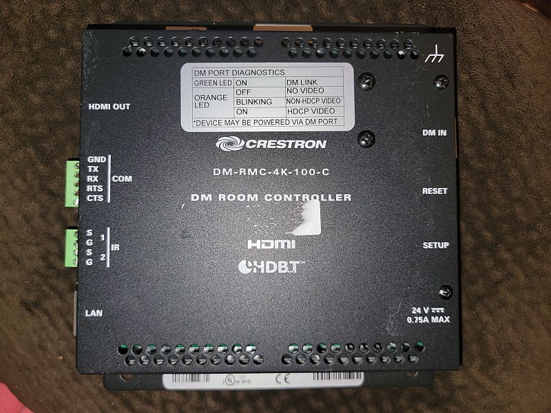 Crestron DM-RMC-4K-100-C DM ROOM CONTROLLER | Reverb