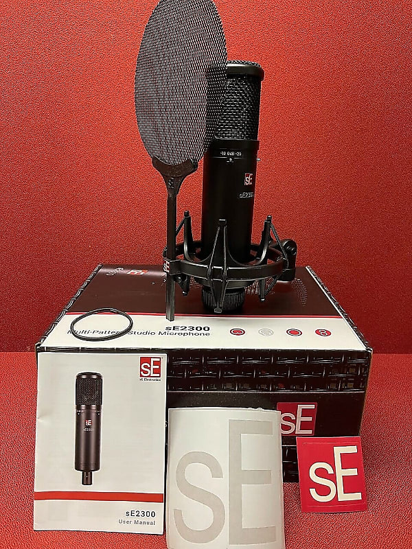 sE Electronics sE2300 Large Diaphragm Multipattern Condenser | Reverb