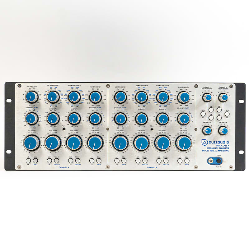 Buzz Audio REQ-2.2 ME Mastering Equalizer EQ Rackmount | Reverb