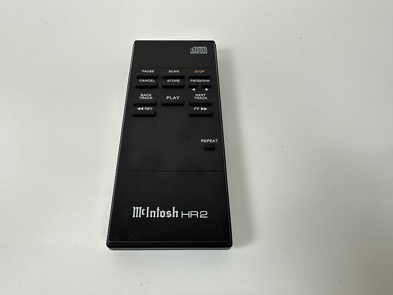 Original McIntosh HR2 Remote Control McIntosh MCD 7000 | Reverb