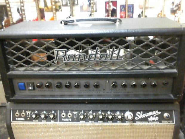 Randall RT50H black 50 WATT ALL TUBE HEAD | Reverb
