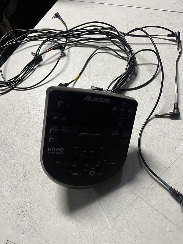 Alesis nitro electric drum module, missing knob and power | Reverb