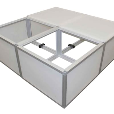 ProX XSA-2X2-24 LUMOStage High Acrylic Platform Riser Section | Reverb