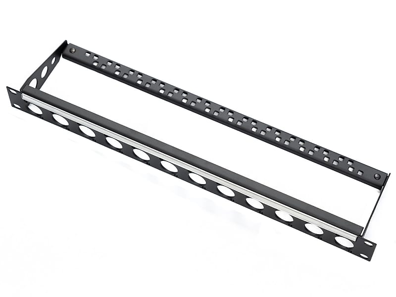 Penn Elcom 1u Rack Panel with 12 Punched Holes and Heavy Duty | Reverb