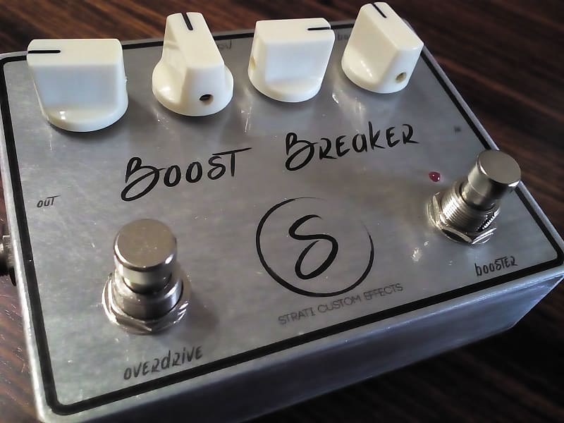 Strati Custom Fx "Boost Breaker" Handmade Booster Overdrive | Reverb