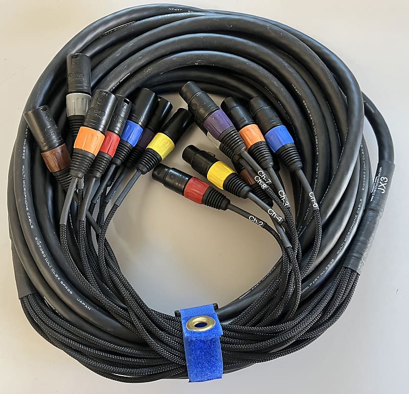 Mogami 2932 8-Channel, 40ft Snake XLRM-XLRF Neutrik Gold | Reverb