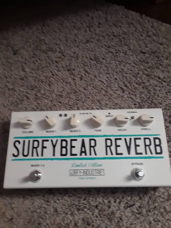 Surfy Industries: Surfybear Compact Reverb V1.2 2020's - | Reverb