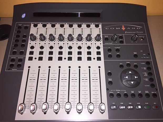 Digidesign COMMAND 8 Pro Tools Control Surface W/Power Supply | Reverb