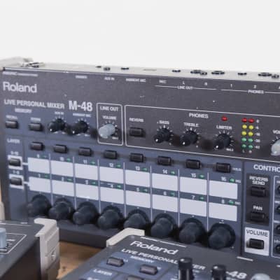 Roland M-48 Personal Monitor Mixer (Pack of 5) (church owned) | Reverb