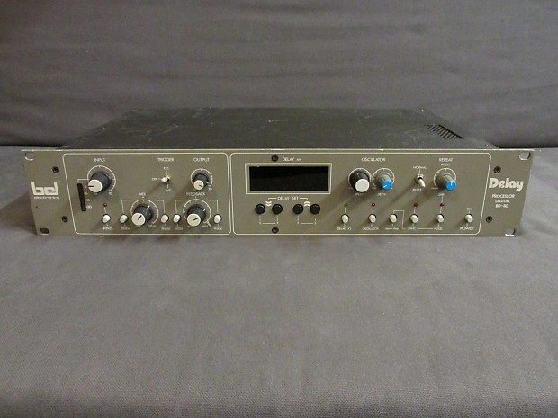 Bel BD-80 vintage digital delay with sampling and CV mod | Reverb
