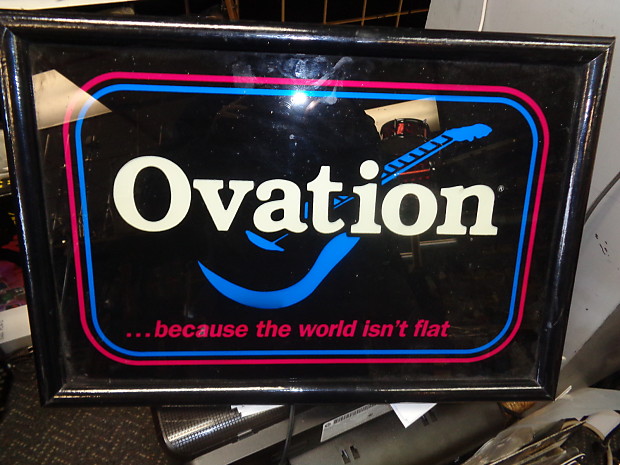 Ovation Light Up Sign AS IS | Reverb