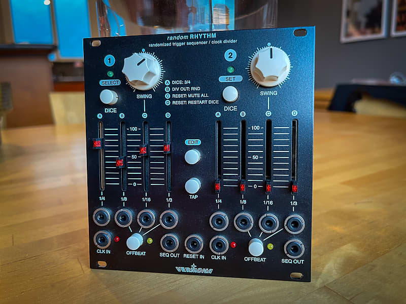 Vermona randomRHYTHM Random-Based Trigger Sequencer | Reverb