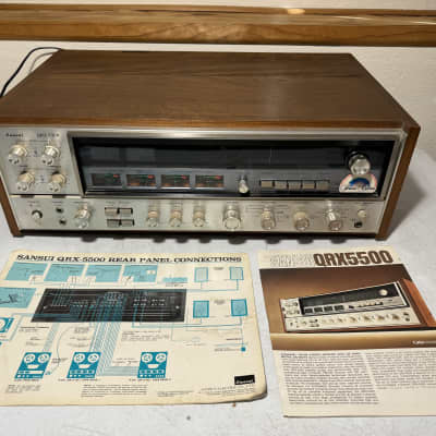 Sansui QRX-5500 Receiver Vintage Audiophile Quadraphonic 4 | Reverb