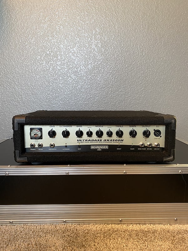 Behringer Ultrabass BX4500H 450-Watt Bass Amplifier Head | Reverb