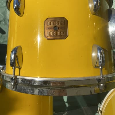 RARE! Gretsch Tony Williams Lifetime Yellow Drum Set in TWYL | Reverb