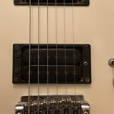 1985 Dean Hollywood Z Guitar, White, Original | Reverb