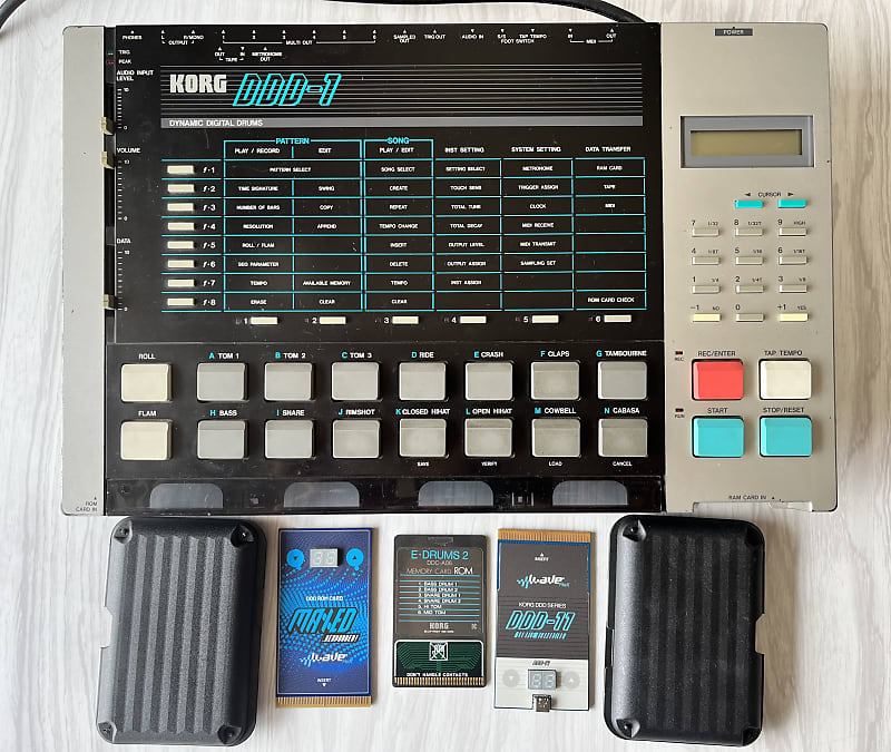 Korg DDD-1 + spécial Cards + Sampling + E-Drum 2 card | Reverb UK
