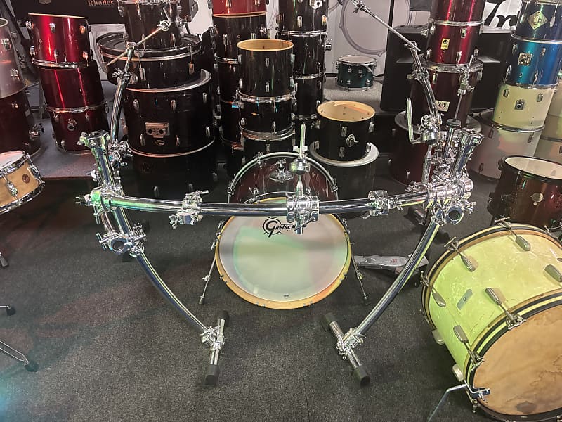 Gibraltar Custom Built and designed all chrome drum RACK 2025 | Reverb