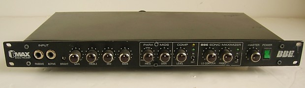 BBE BMax Bass Preamp *Warm Tone + Quick Response | Reverb