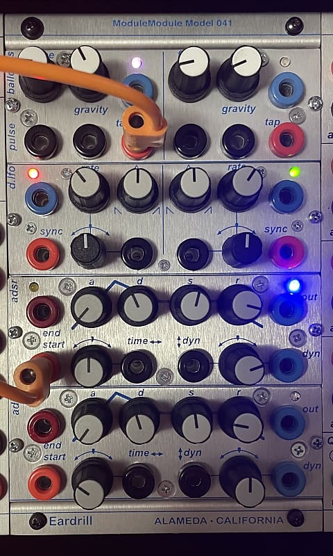 Eardrill Buchla Format Module Module with 4 Modules 2009 Grey | Reverb