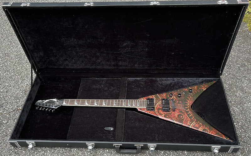 2007 Dean VMNT Dave Mustaine Signature Flying V Gears of War | Reverb