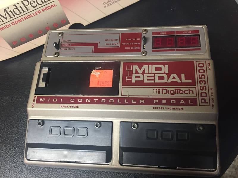 DigiTech PDS3500 The MIDI PEDAL - Midi Controller Pedal | Reverb