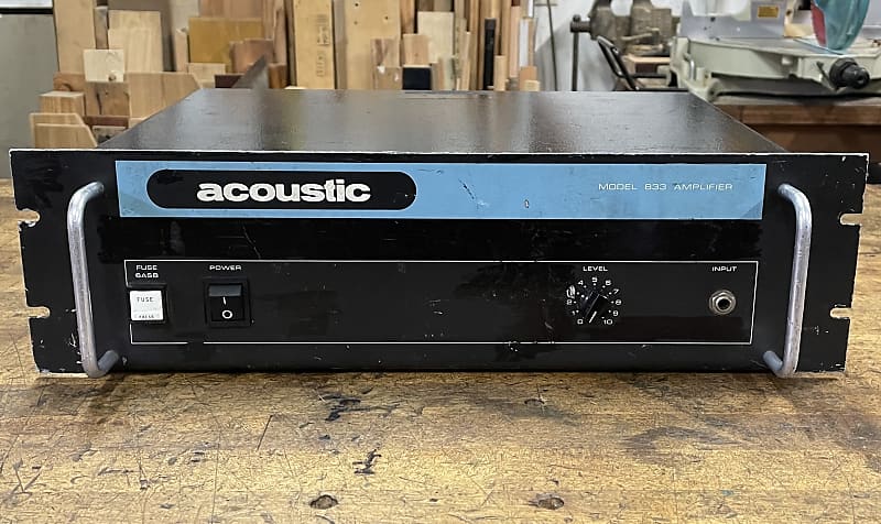 Vintage 1977 Acoustic Model 833 Power Amp | Reverb