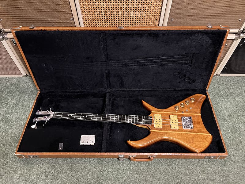 Kramer XL-24 Medium Scale Bass 1978 - Aluminum Neck Koa | Reverb