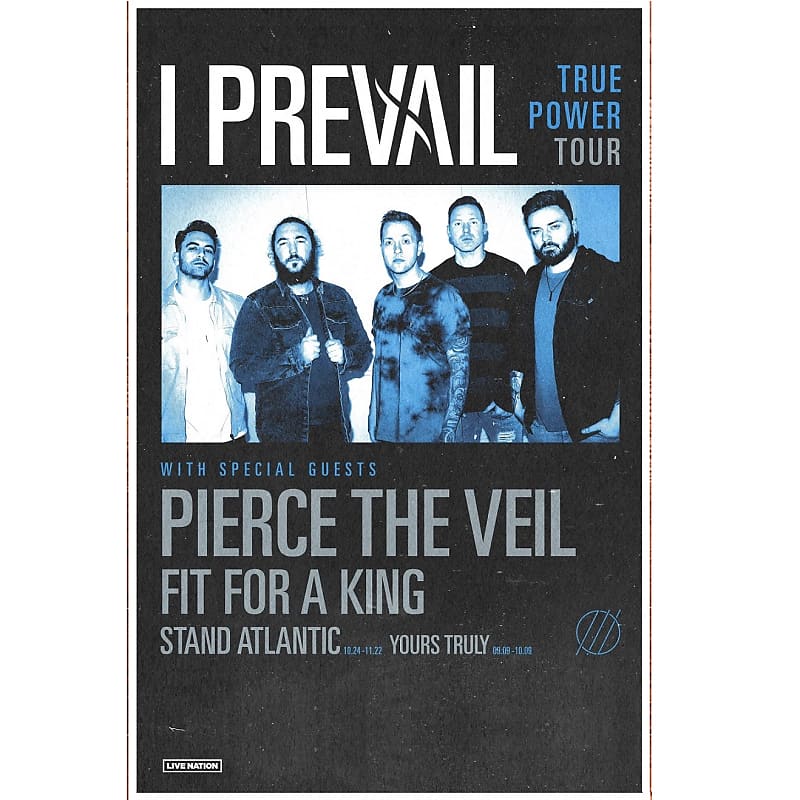 I PREVAIL | PIERCE THE VEIL | FIT FOR A KING True Power Tour | Reverb